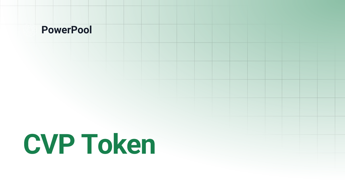 CVP Token | PowerPool